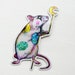 Sparkly Clown Rat Sticker - Etsy