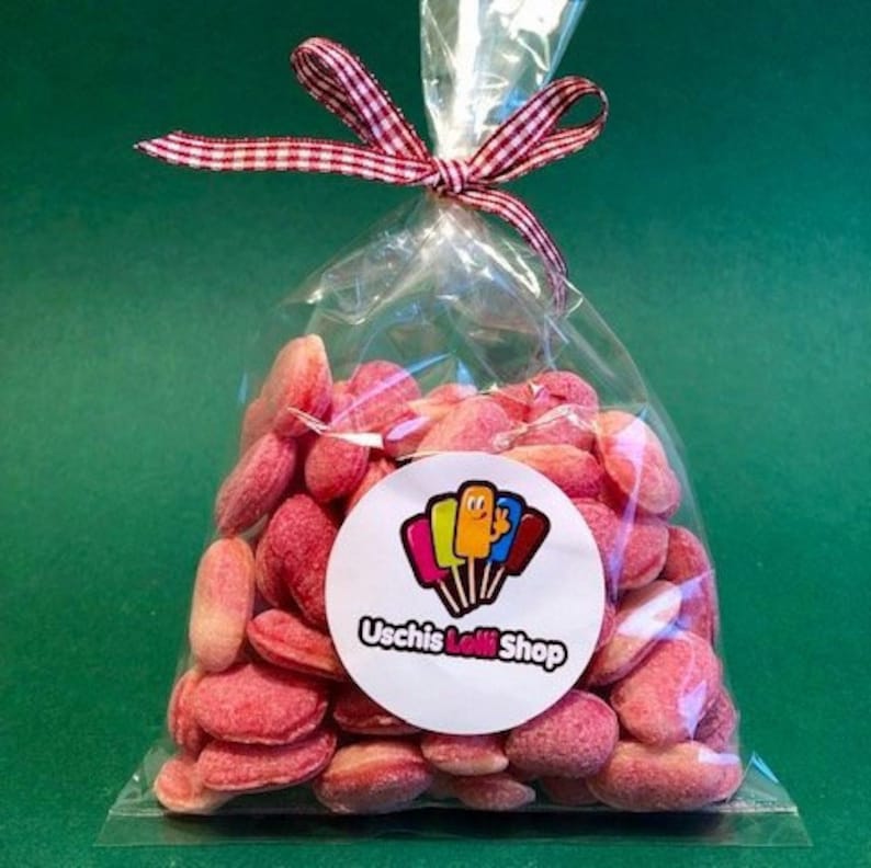 Uschis-Lolli-Shop Kirsch Bonbons handgemacht - Etsy España