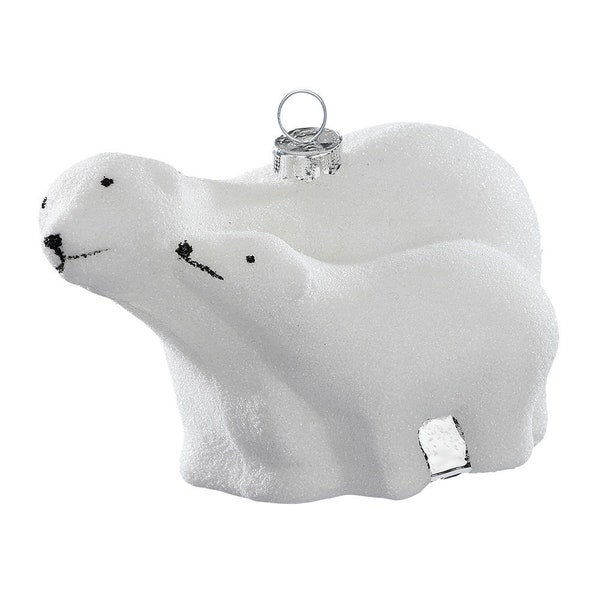 Glass Polar Bear Etsy