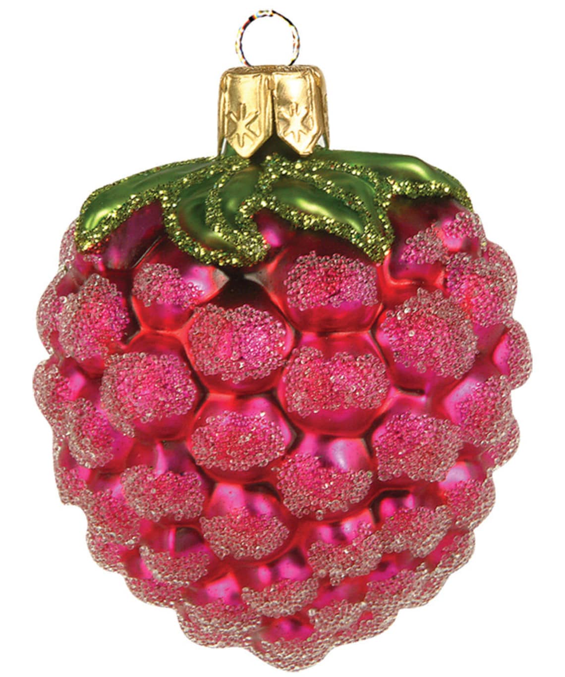 Christmas Tree Decorations Glass Raspberry 4 Cm Pink - Etsy