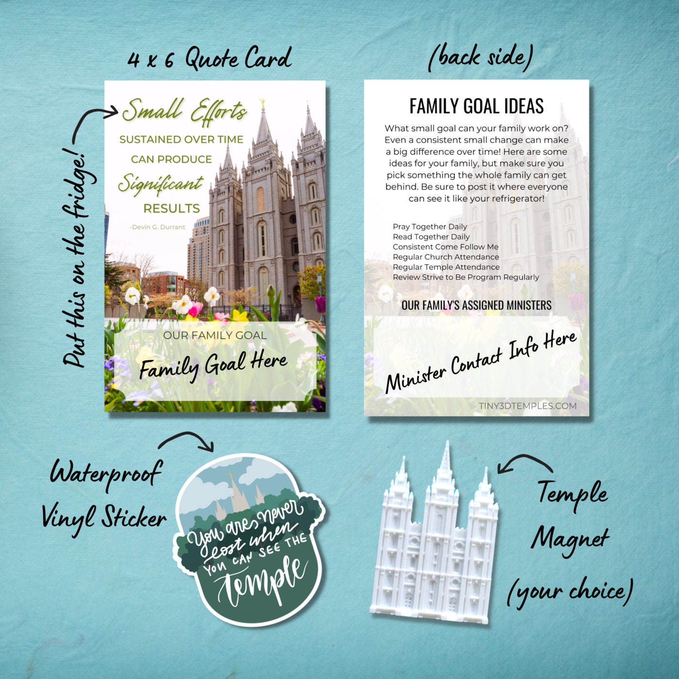 Temple Themed Ministering Gift Pack | Ministering Made Easy - Etsy