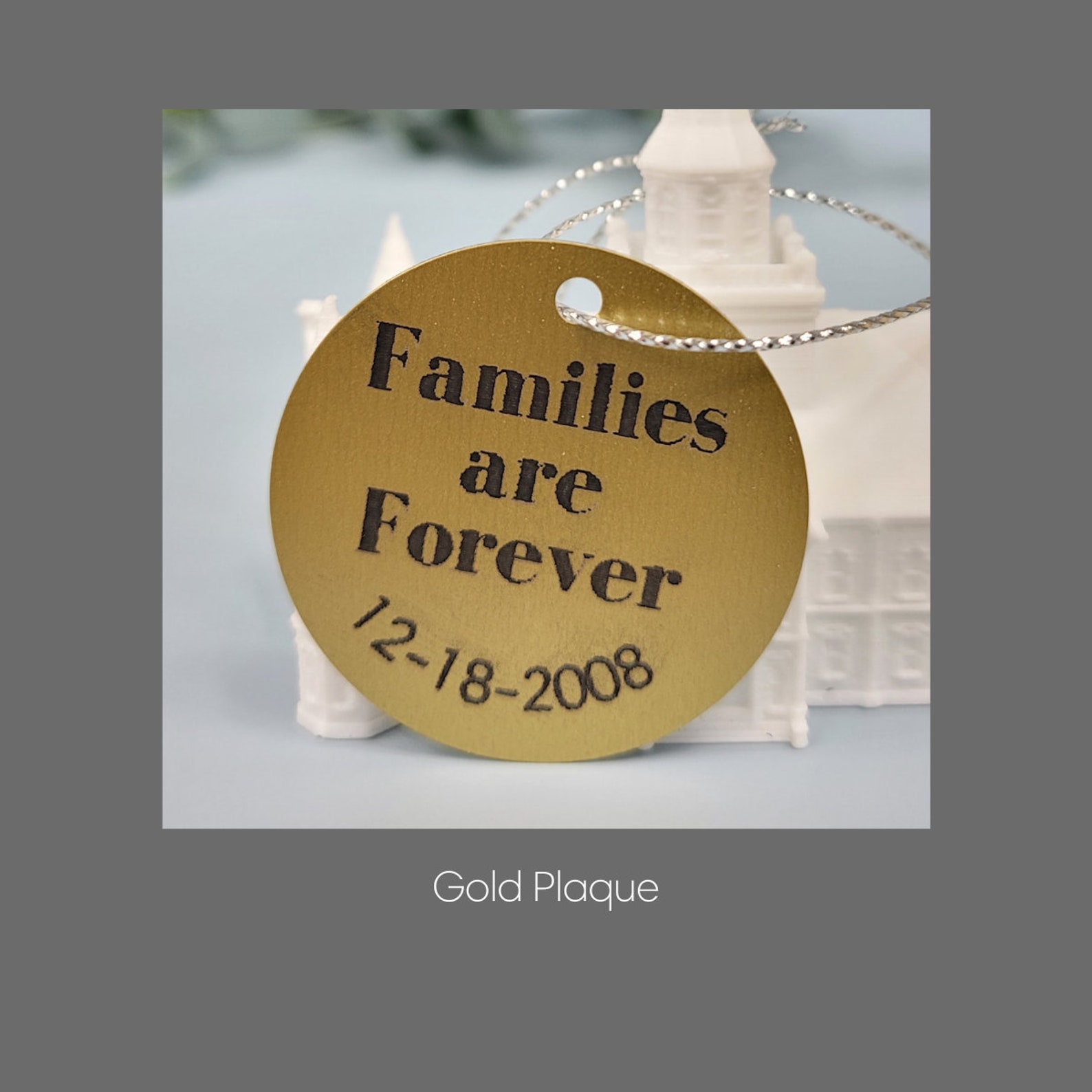 Personalized Tag Inscription for Temple Ornament - Etsy