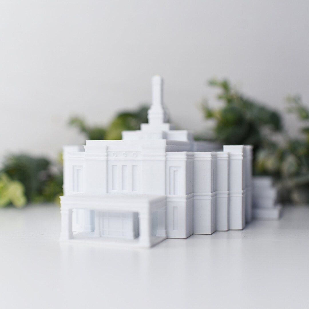 Snowflake Arizona Temple Replica Statue - Etsy