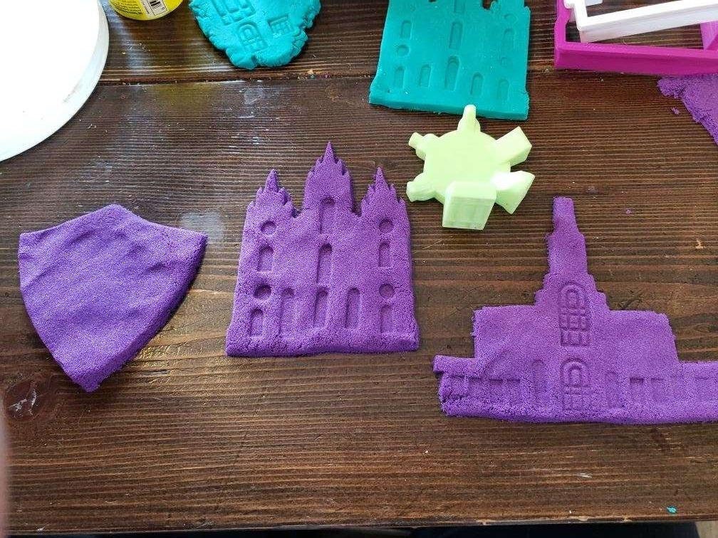 Temple Builder Play Dough Set - Etsy