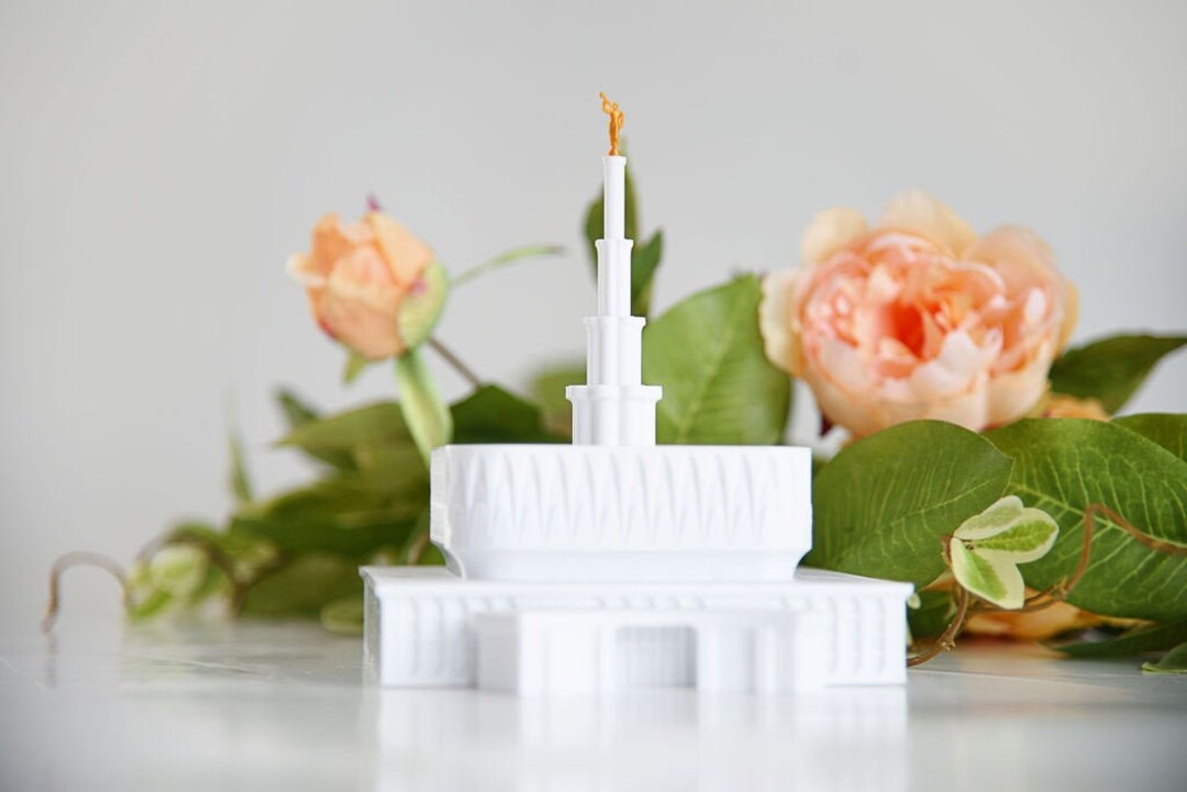 Provo Utah Temple Replica Statue - Etsy