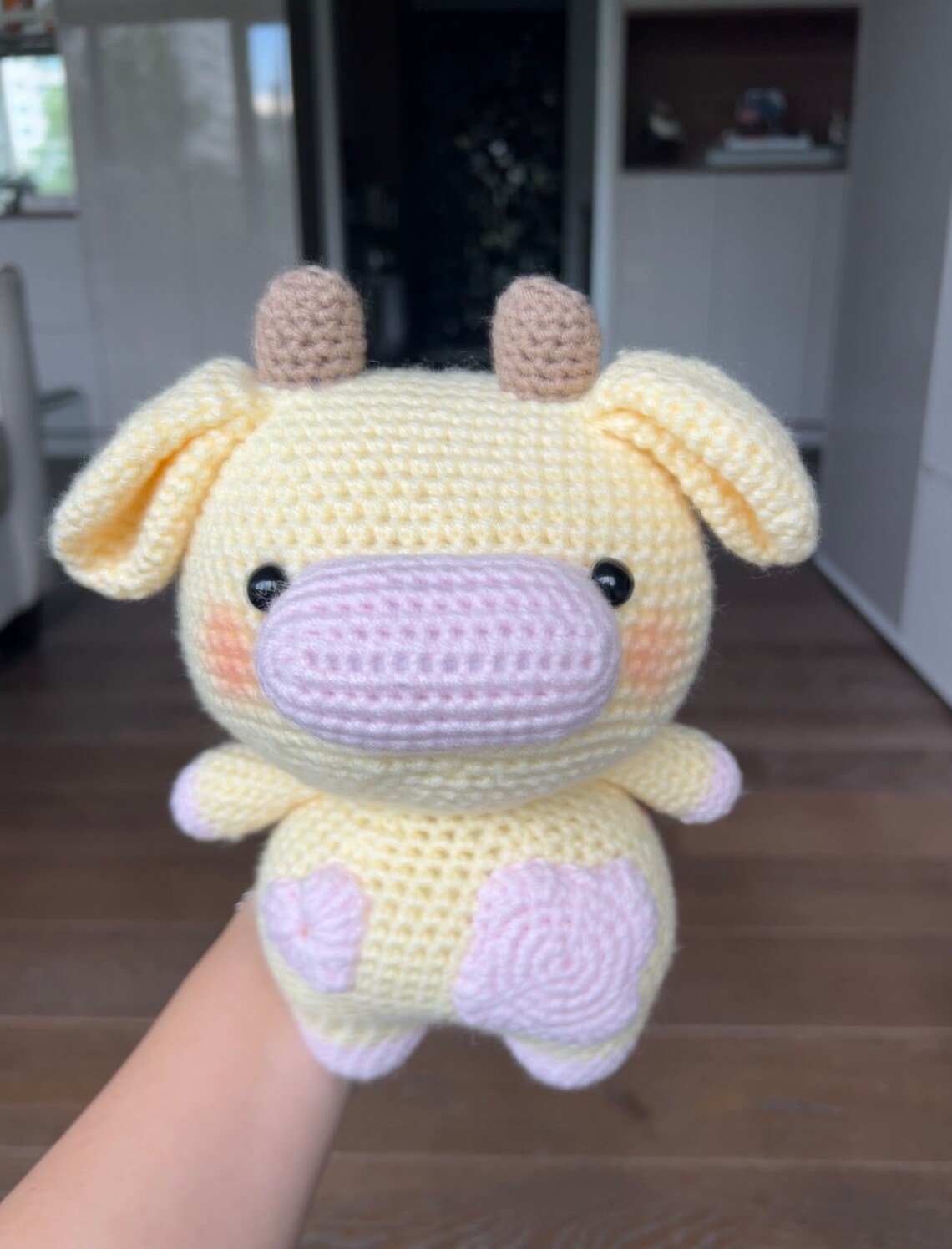 Chunky Cow Crochet Pattern, Amigurumi Cow Crochet Pattern, Amigurumi ...