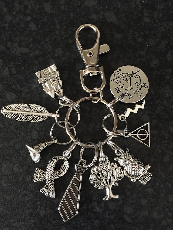 Wizard Themed Keyring - Etsy