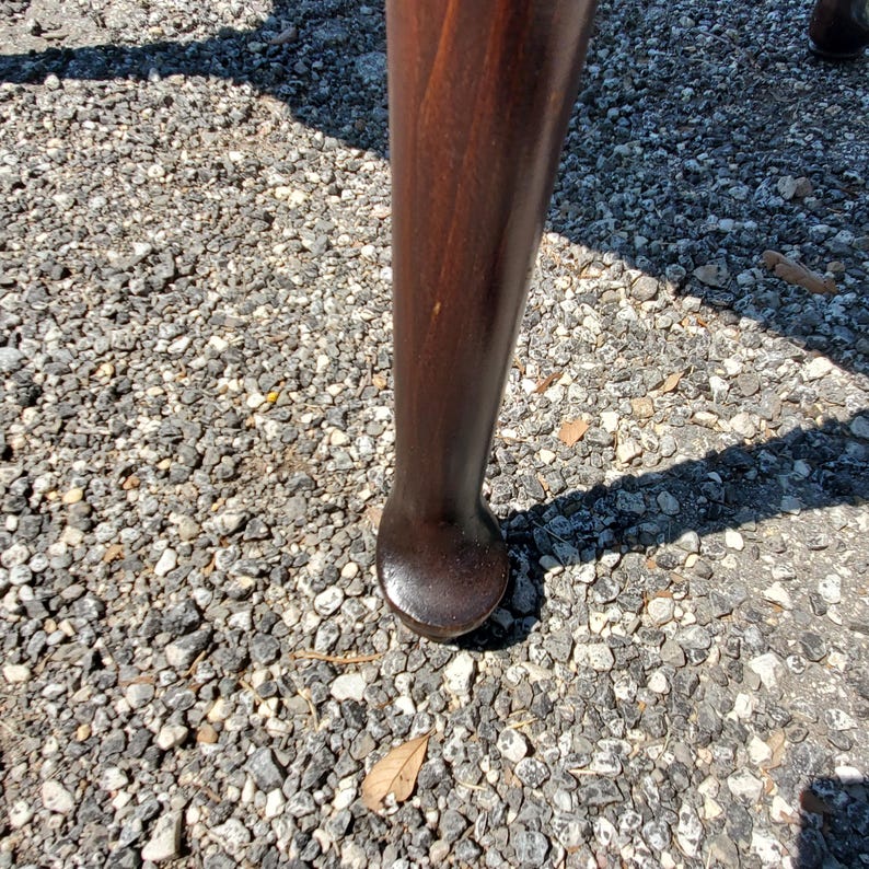 Ethan Allen Game Table 12-9012 Chess Checkers Antiqued Pine Old Tavern ...