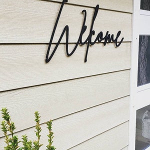 Wood Script Nursery Baby Room Name Laser Cut Sign Cursive First and ...