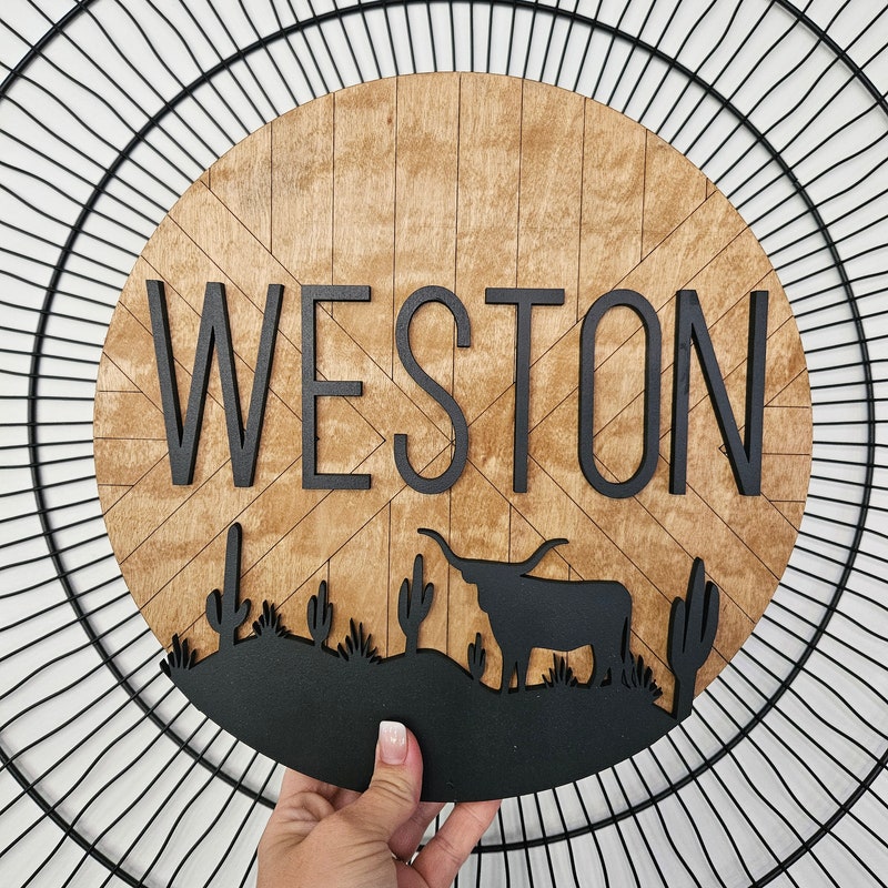 Western Wood Signs - Etsy