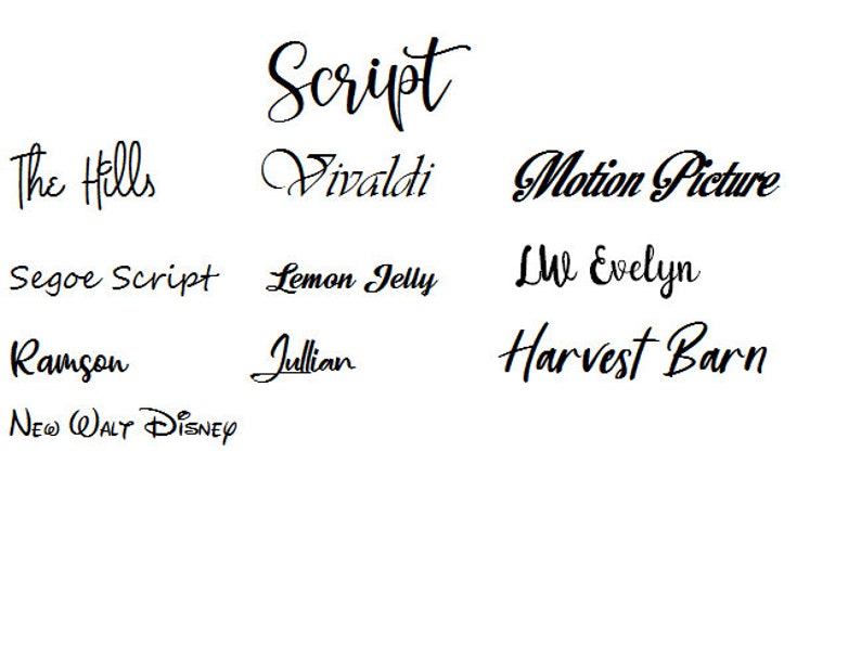 Last Name Sign All Wood 3D Hand Cut Cursive Name Farmhouse - Etsy