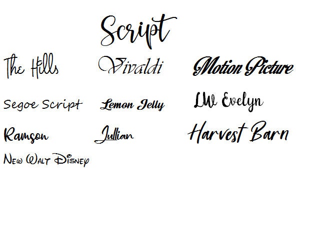 Last Name Sign All Wood 3D Hand Cut Cursive Name Farmhouse | Etsy Canada