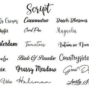 Last Name Sign All Wood 3D Hand Cut Cursive Name Farmhouse Rustic Frame ...