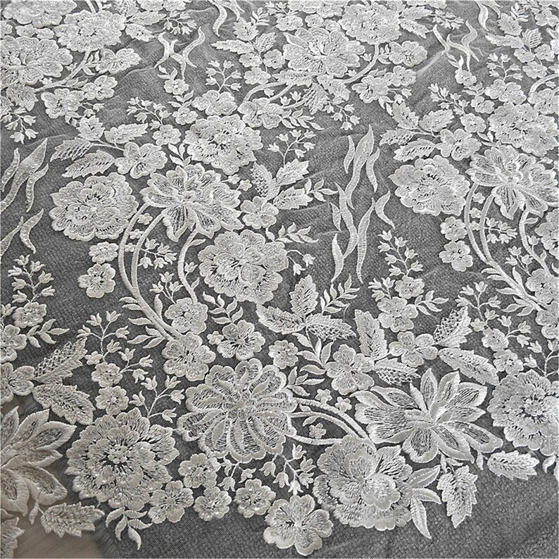 Newest Bridal Lace Higher Quality Embroidery Lace 51'' | Etsy
