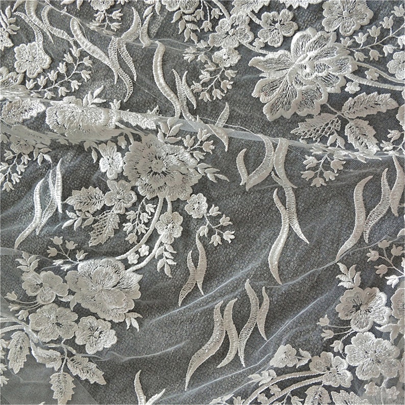 Newest Bridal Lace Higher Quality Embroidery Lace 51'' | Etsy