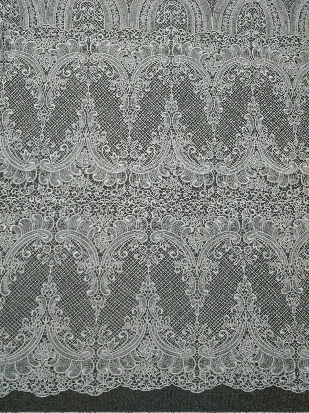 Exquisite Bridal Lace Fabric ,retro Wedding Dress Lace Fabric , Couture ...