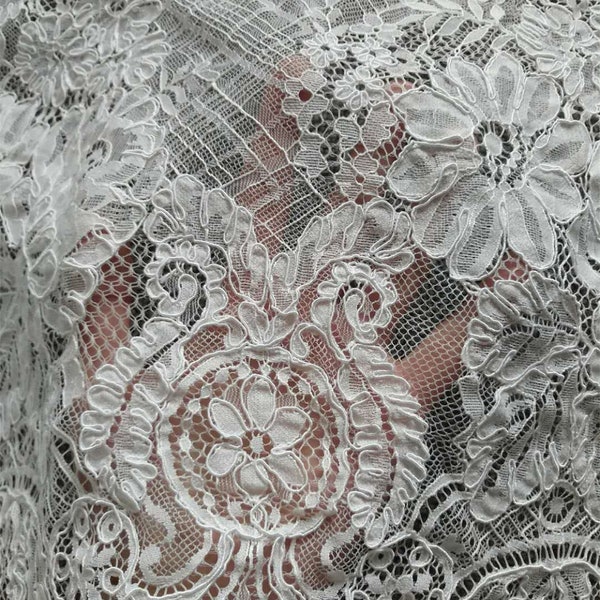 Cord Lace Fabric - Etsy