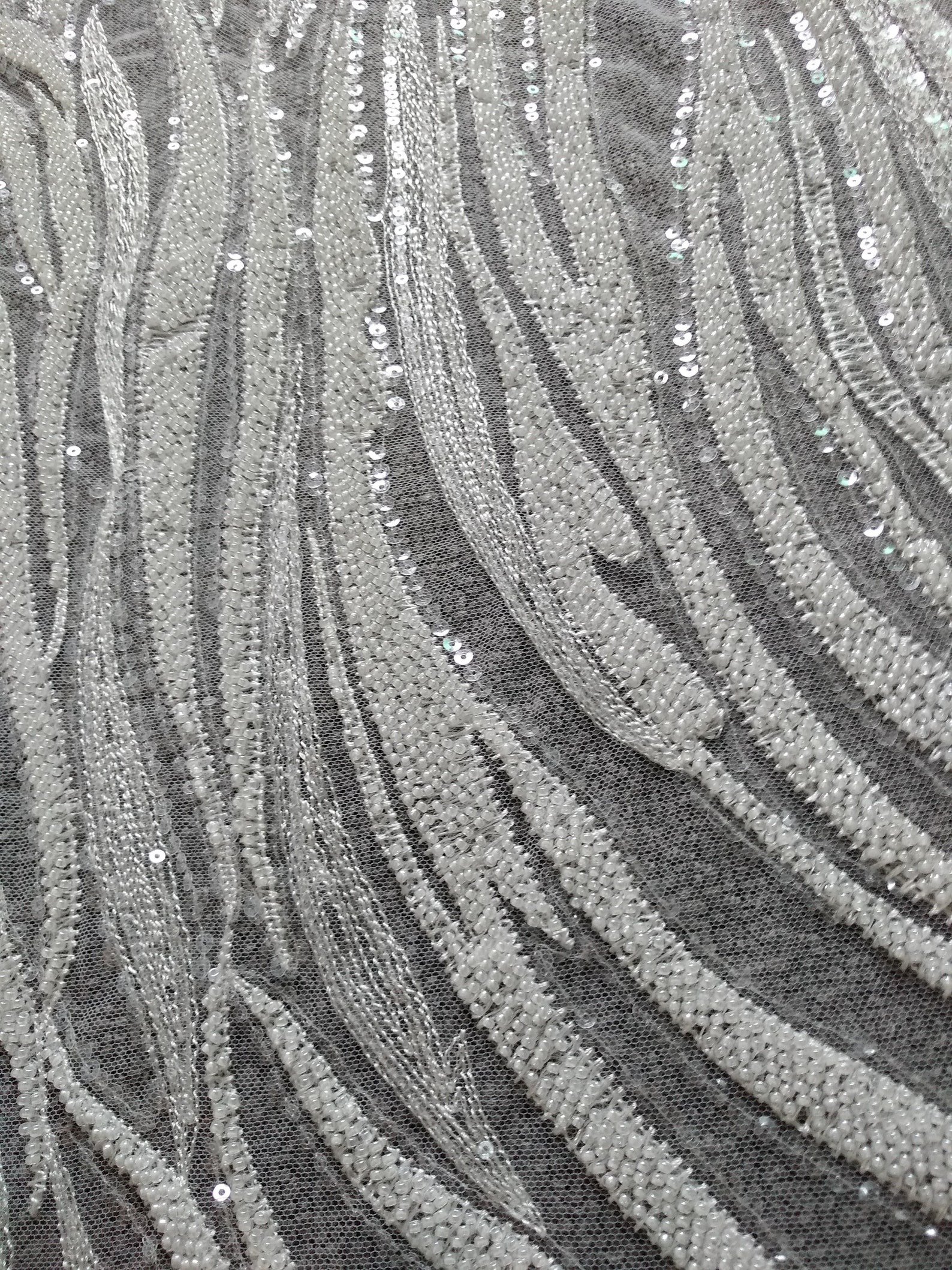 Free Shipping New Style Pearls Lace Fabric Heavy Beaded Lace - Etsy