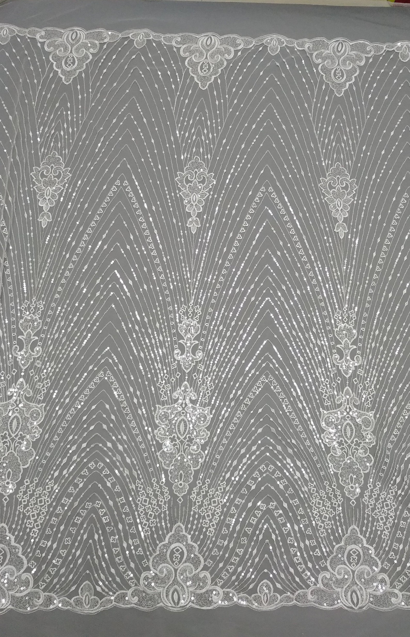 Luxury Embroidery Floral Lace Fabric Bridal Lace Fabric | Etsy