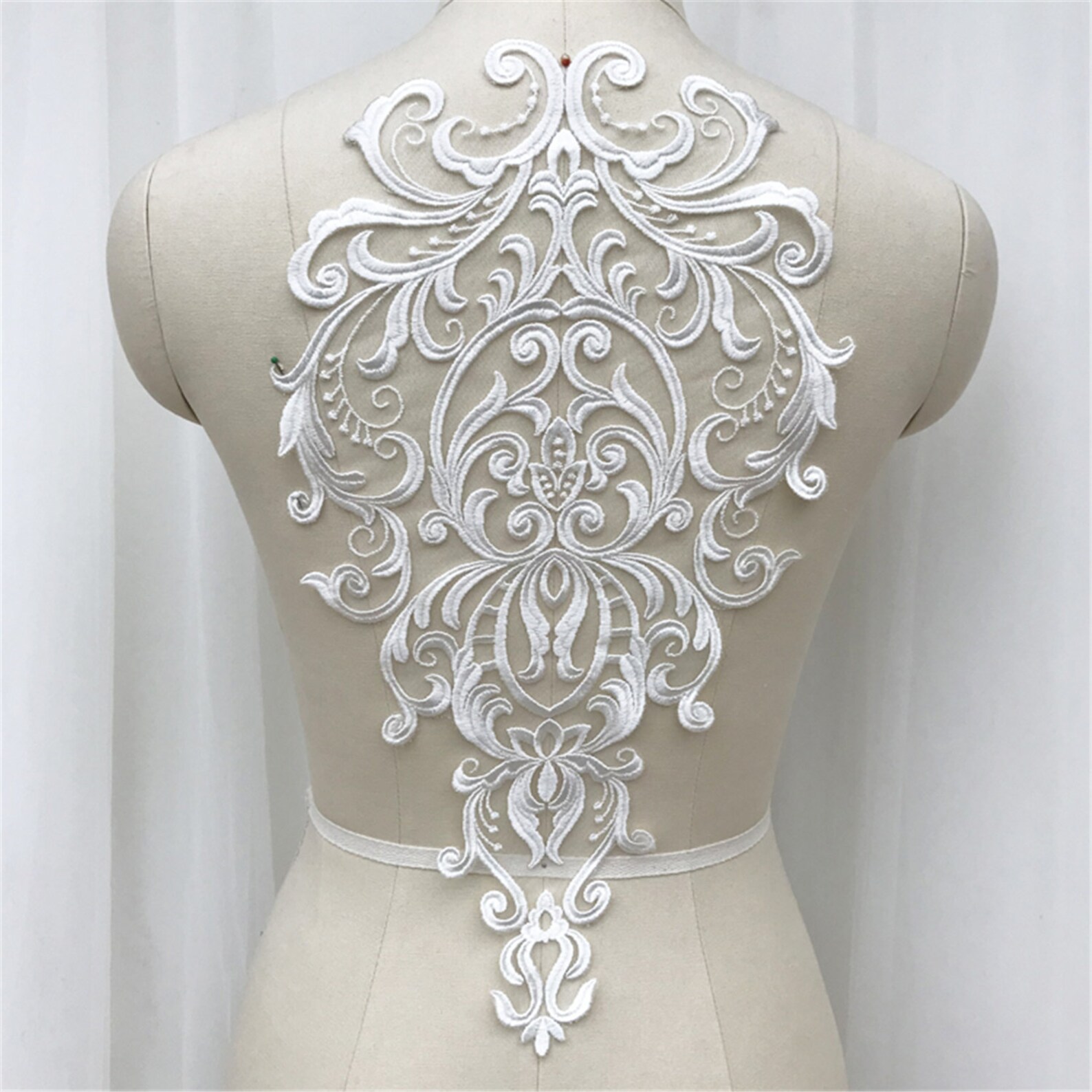 New Style Lace Appliques Lace Patch Bridal Lace Trim Dress - Etsy
