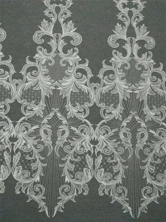 Luxury Embroidery Lace Fabric for Wedding Dress Bridal Tulle - Etsy