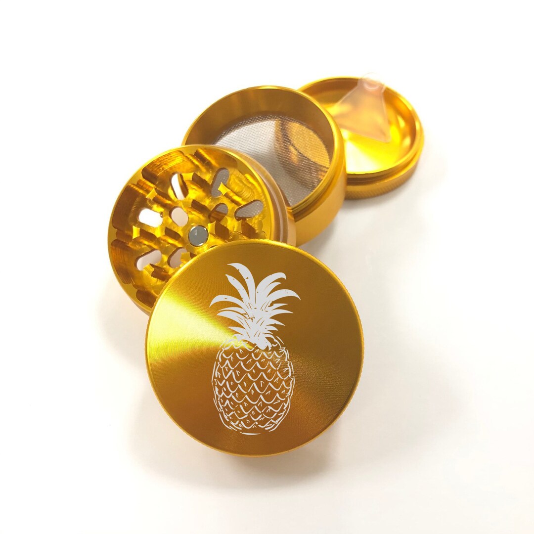 Grinder Pineapple Personalized , Laser Engraved 5 Pieces ,gift for Her ...