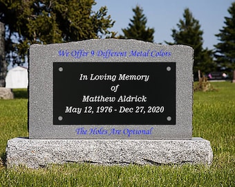 Metal Tombstone Sign - Etsy