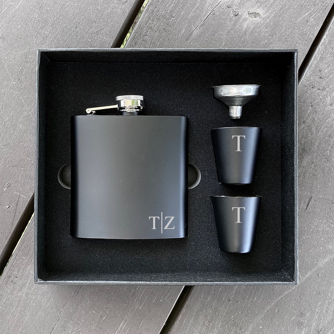 Personalized Groomsmen Flasks, Groomsman Gift, Flask for Groomsmen ...