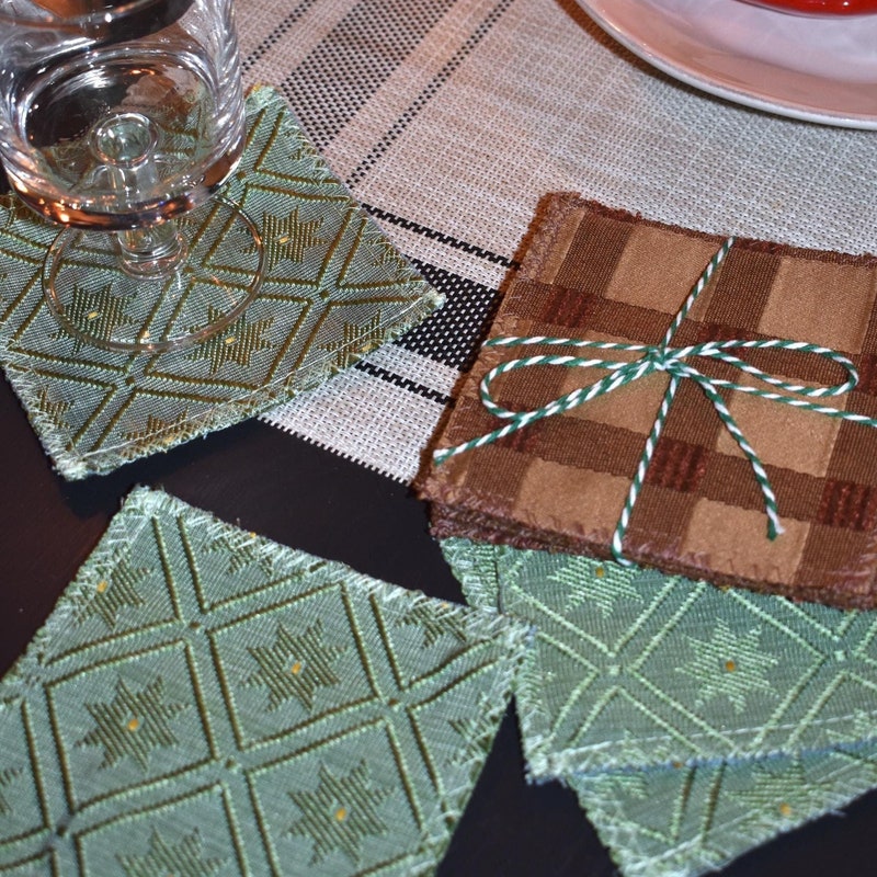 Fabric Coasters - Etsy