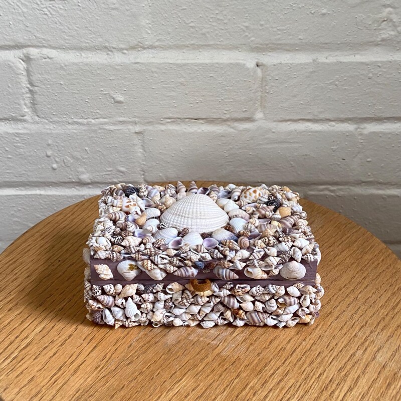 Seashell Jewelry Box - Etsy