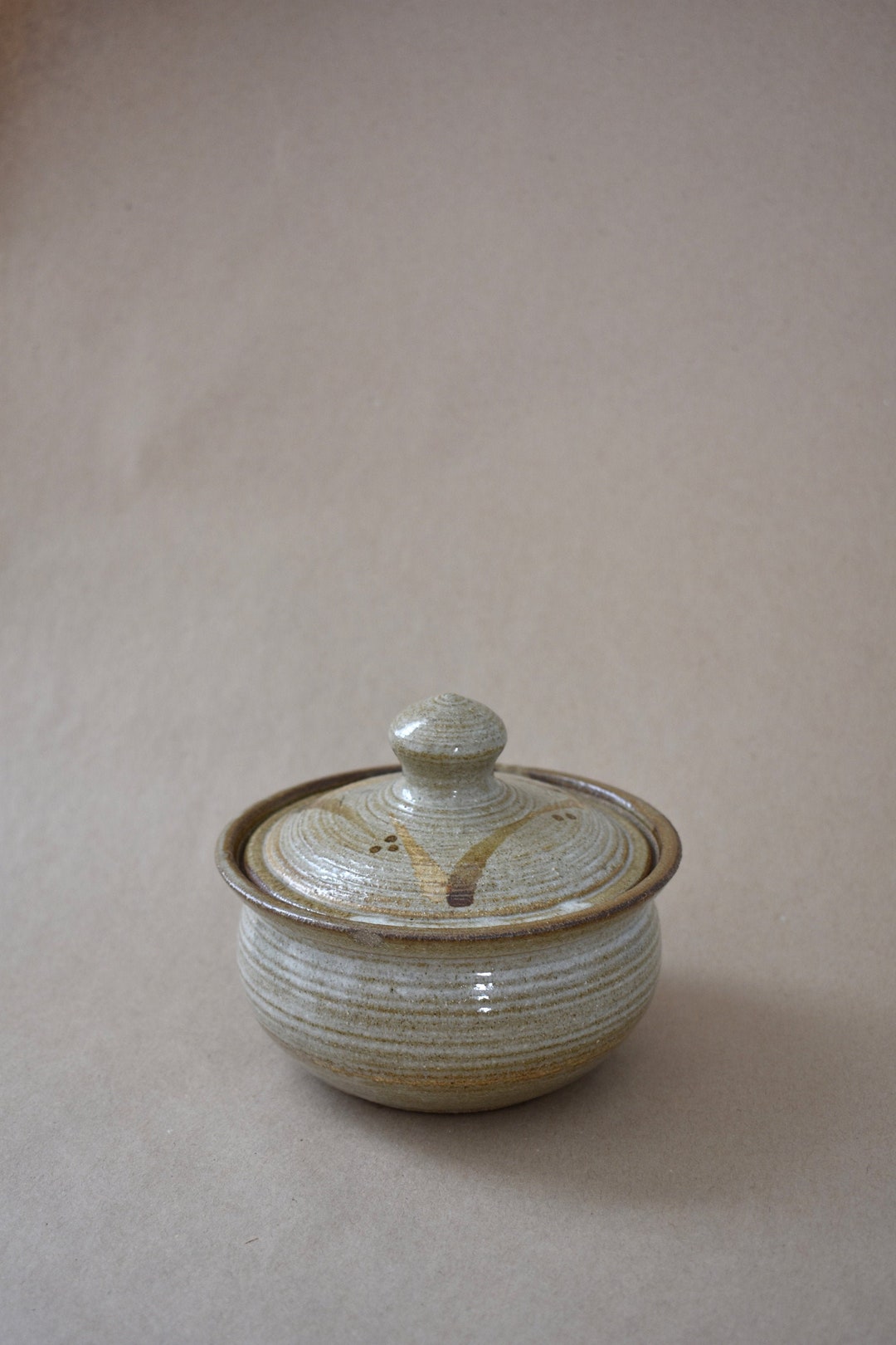 Vintage Stoneware Jar - Etsy