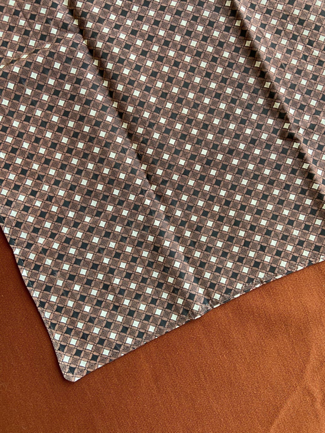 The Rory (small) | Handmade Scarf With Salvaged Vintage Fabric - Etsy