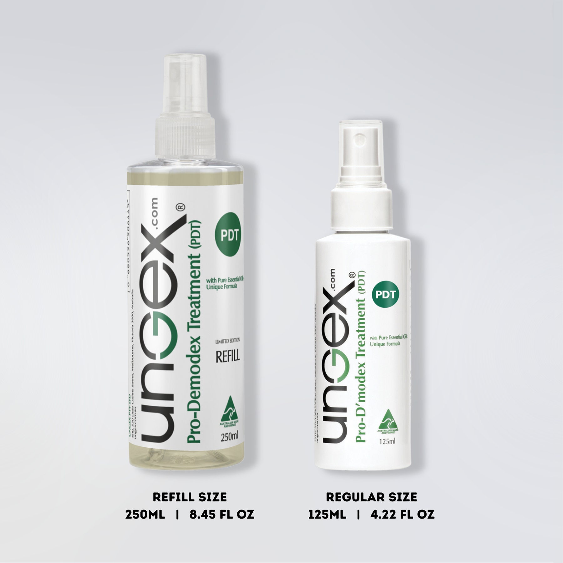 Ungex Pro-demodex Treatment (PDT) - Mite Treatment With Tea Tree Oil - Etsy