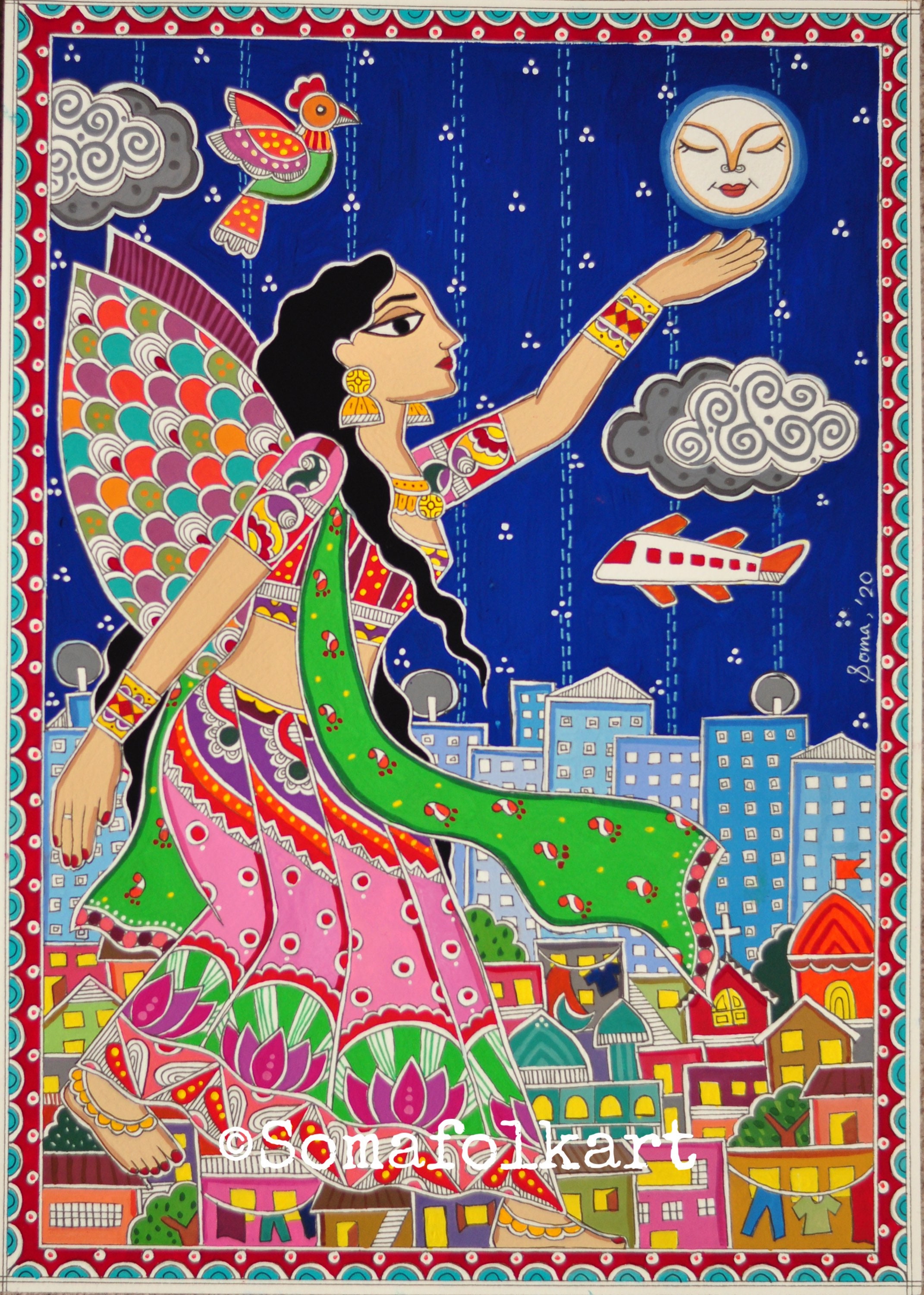 Madhubani Wall Art at Jason Criner blog