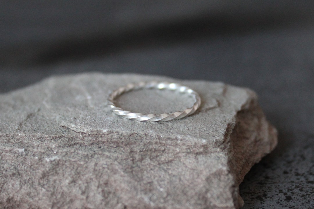 Ring Turned Wedding Ring, Wedding Ring, Slip Ring, Narrow - Etsy