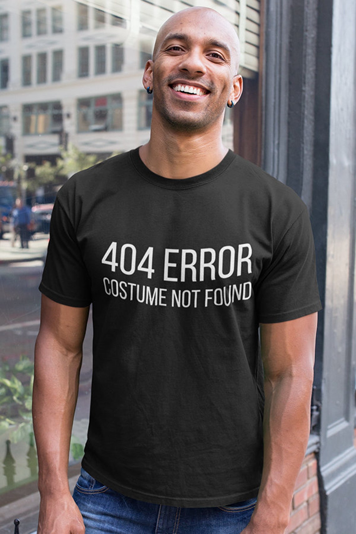 404 Error Costume Not Found Funny Halloween Shirt Adult | Etsy