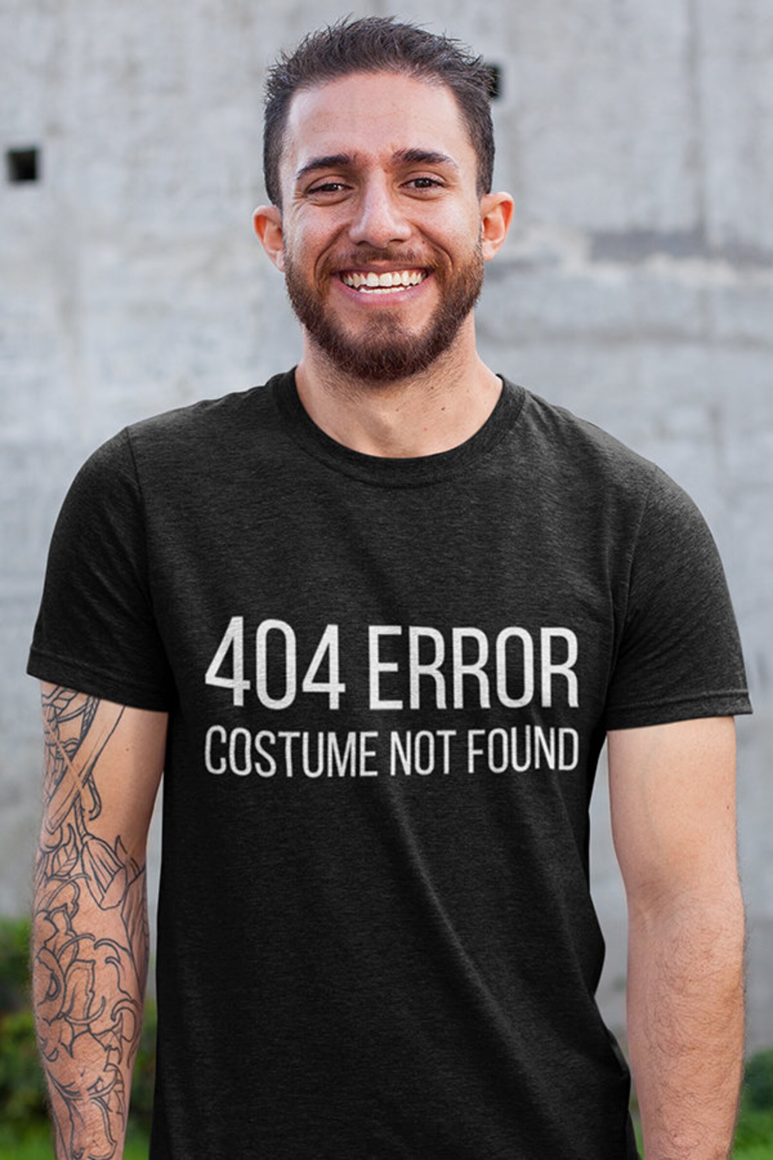 404 Error Costume Not Found Funny Halloween Shirt Adult | Etsy