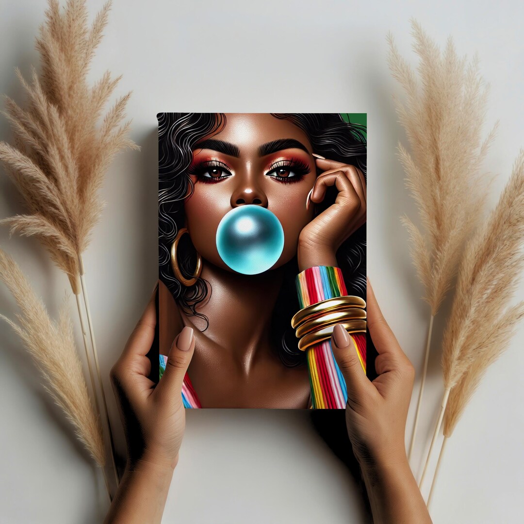 Hardcover Journal for African American Women, Compact Lined Notebook ...