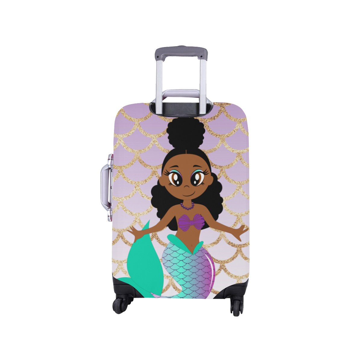 Mermaid Suitcase Luggage Cover Birthday Gift Idea for Girls - Etsy