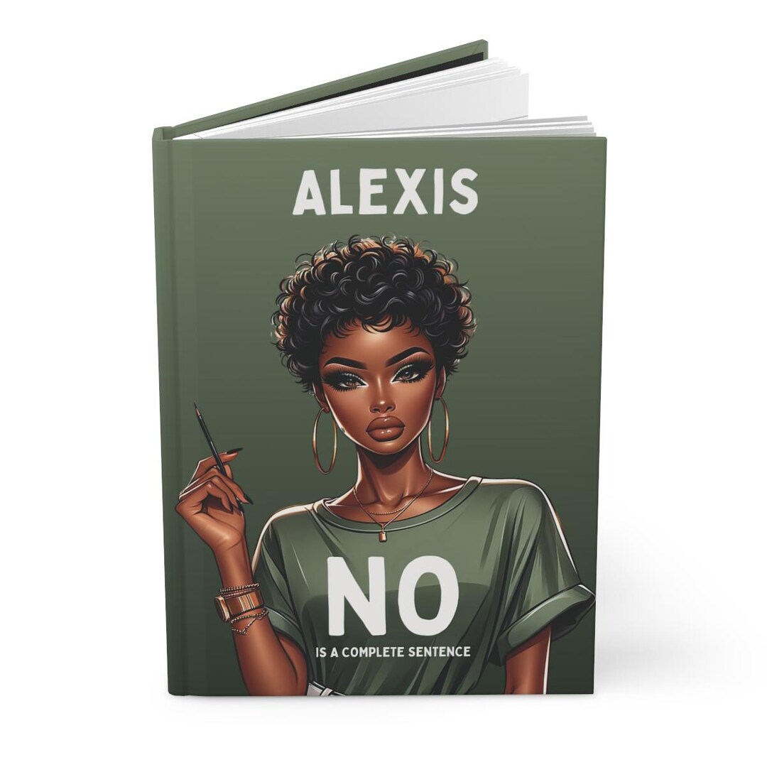 Personalized Journal for Black Women, Self Care Gift, Empowerment and ...