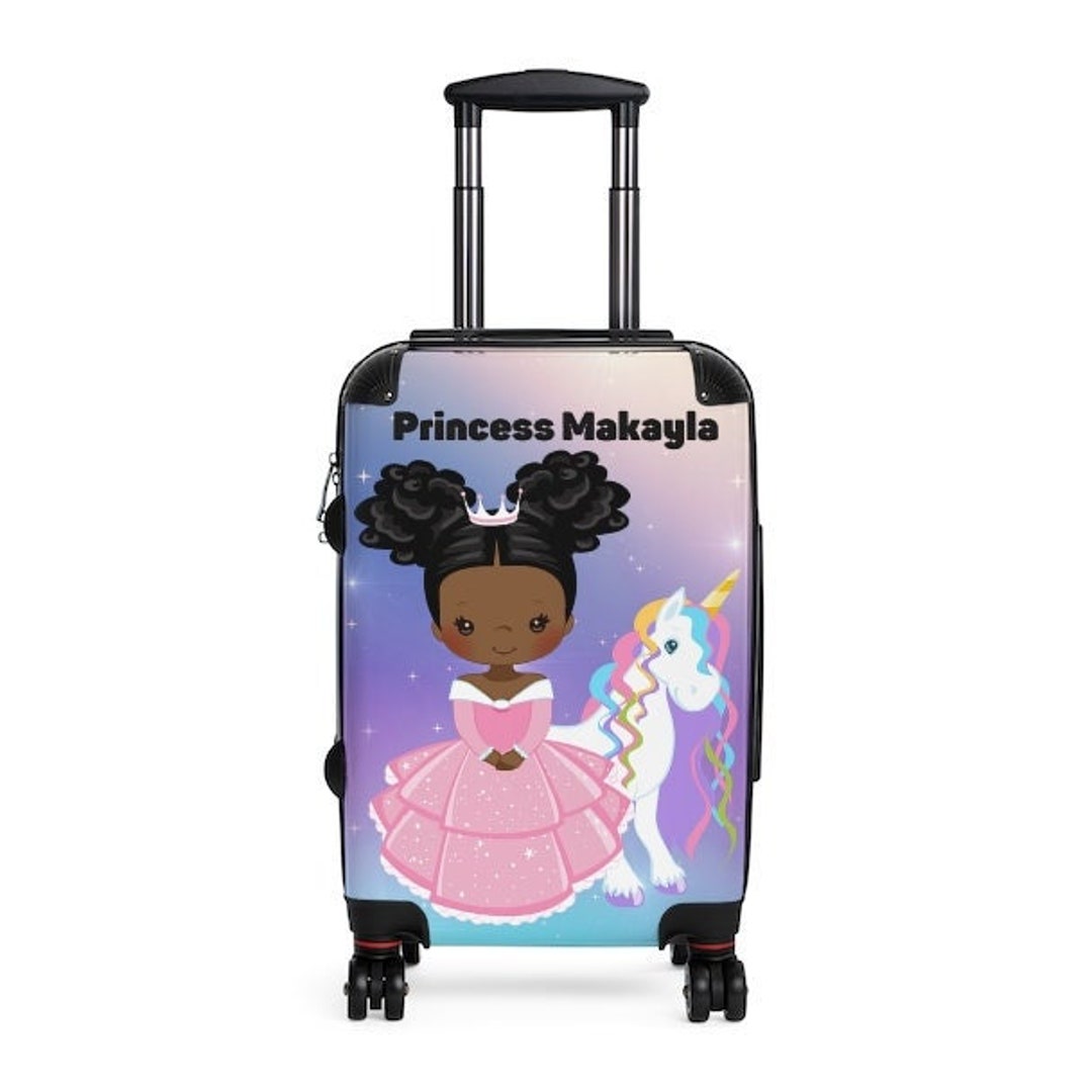 Black Girl Suitcase, African American Luggage, Kids Luggage Carry On ...