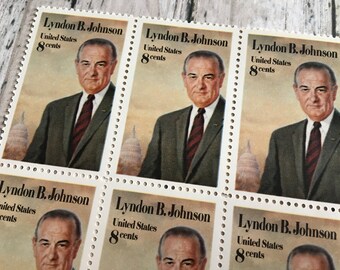 Lyndon B Johnson | Etsy