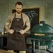 DRAKENSBERG Barbecue Apron »bob« Coffee-brown, Handmade Cooking Apron ...