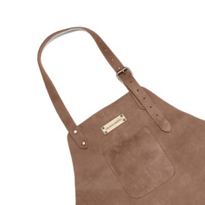 DRAKENSBERG Barbecue Apron »bob« Havana-brown, Handmade Cooking Apron ...