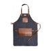 DRAKENSBERG Barbecue Apron »bob« Denim-blue, Handmade Cooking Apron ...