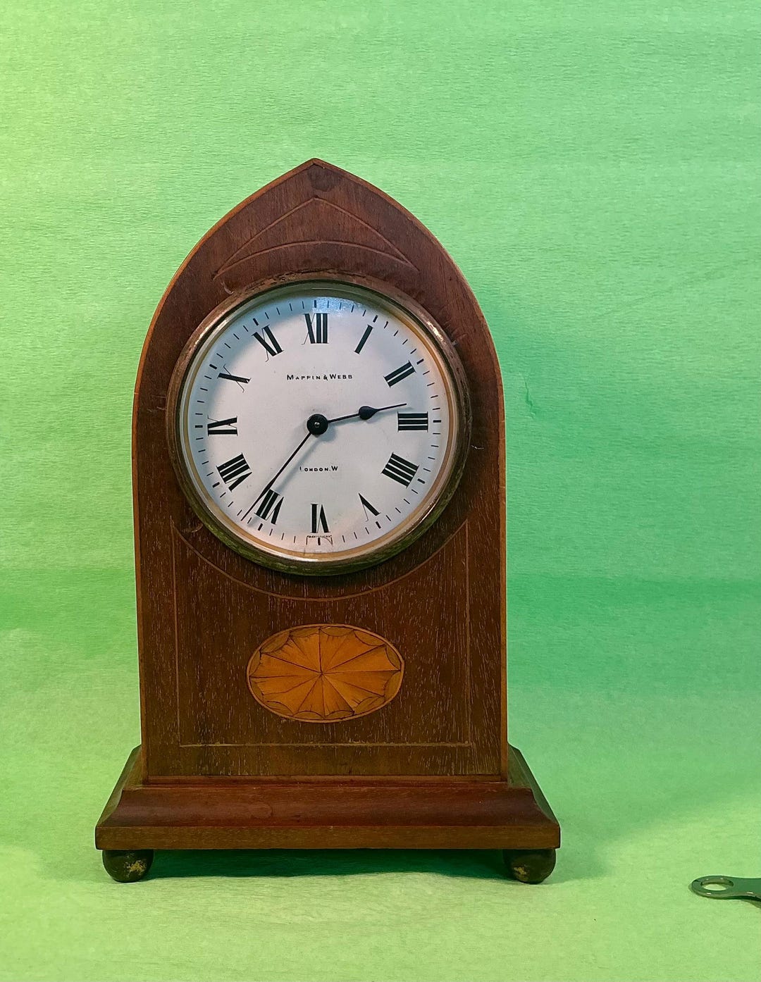 Warmink Wuba Mantel Clock Buffet Clock 50s With Key for 8 Days ...