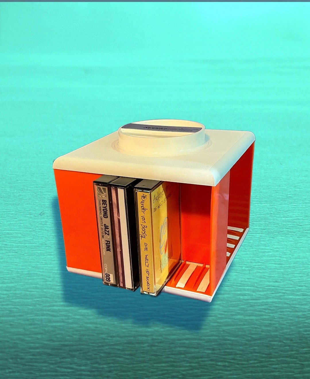 Scona Variant Cassette Carousel GDR 1970s Cassette Stand Vintage ...