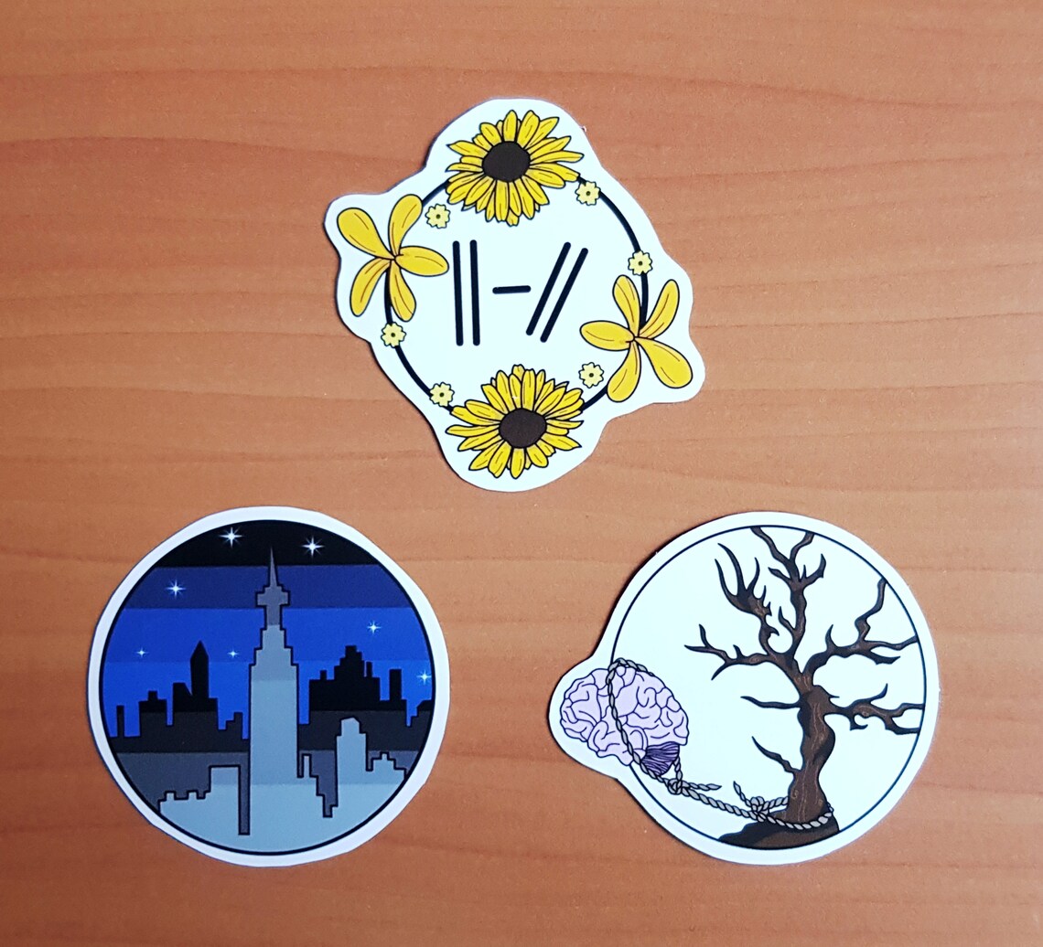 Logo Songs Stickers - Etsy