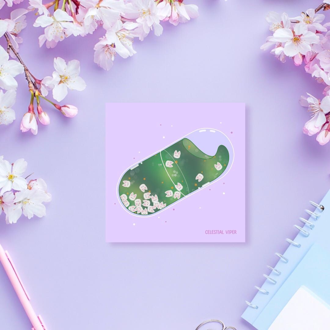 Delulu Pill Foxiny - Art Print (stray Kids) - Etsy