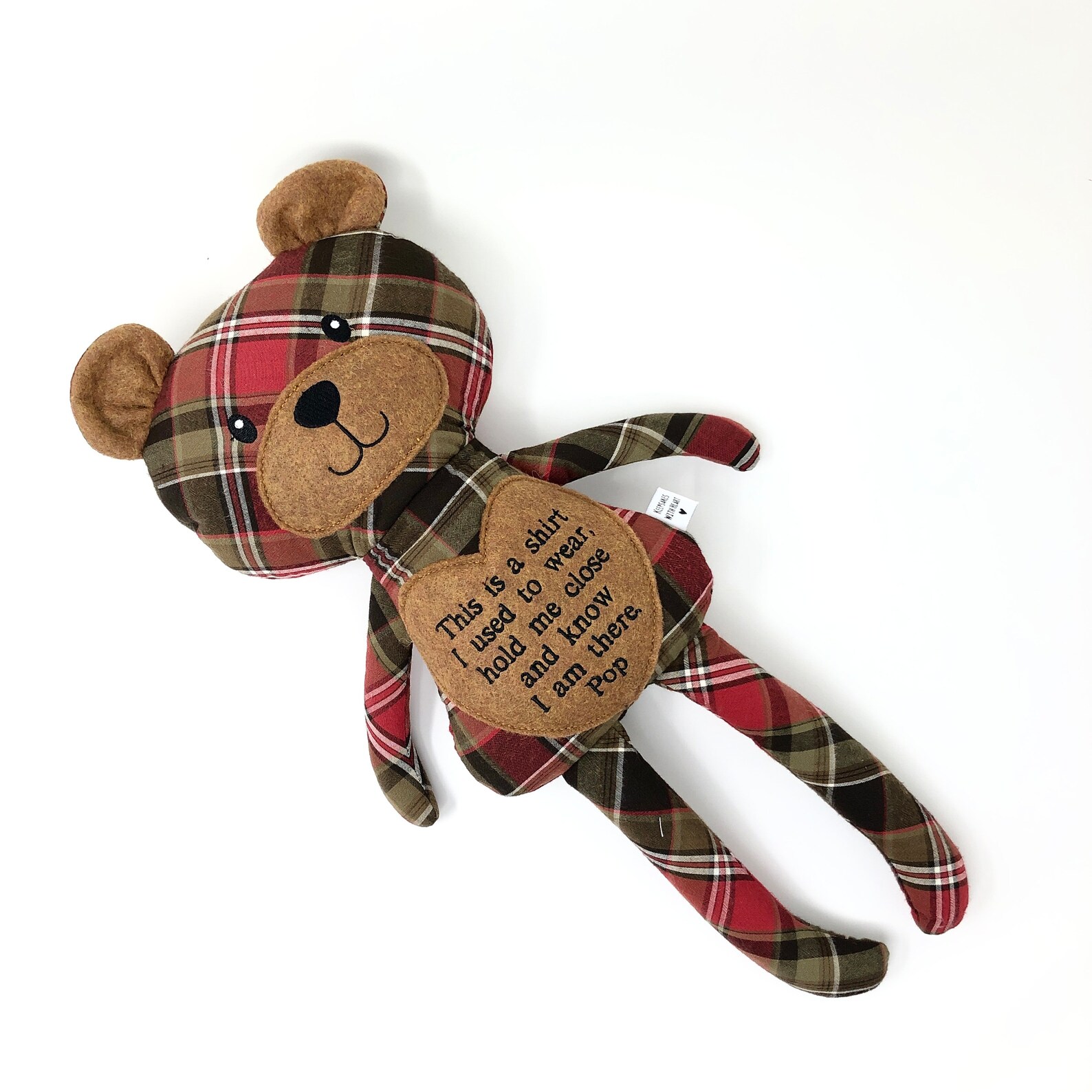 Custom Memory Bear Memorial Gift in Loving Memory Teddy Bear - Etsy